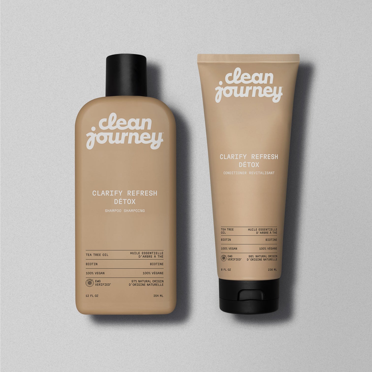 Clarifying Shampoo And Conditioner For Oily Hair | cleanjourney™